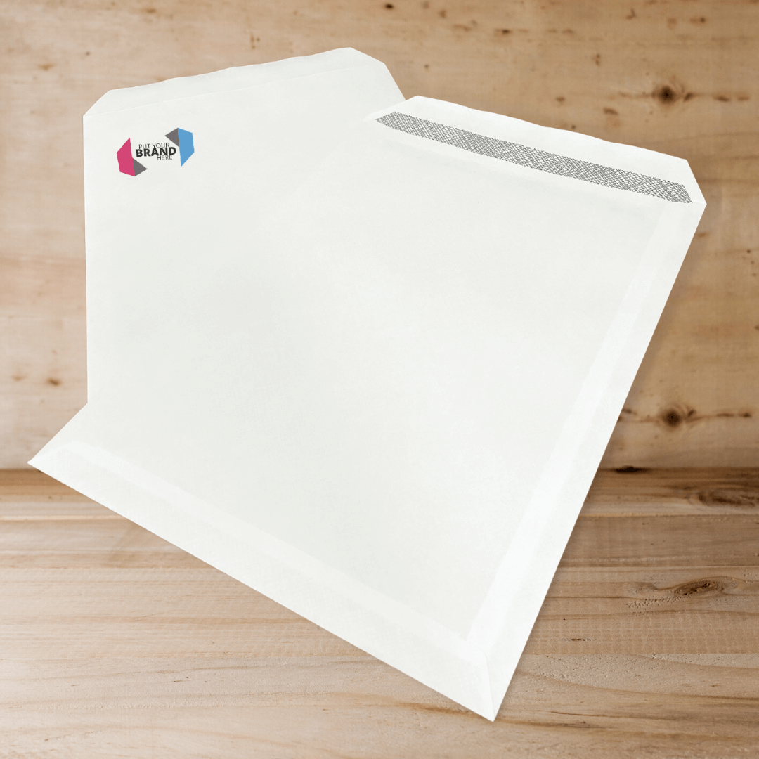 Custom Printed Franking Logo Self Seal Envelopes | C4, C5 & DL Windowed ...
